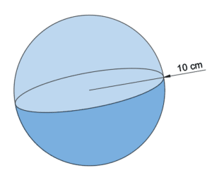 Volume Of A Sphere - Example Calculations